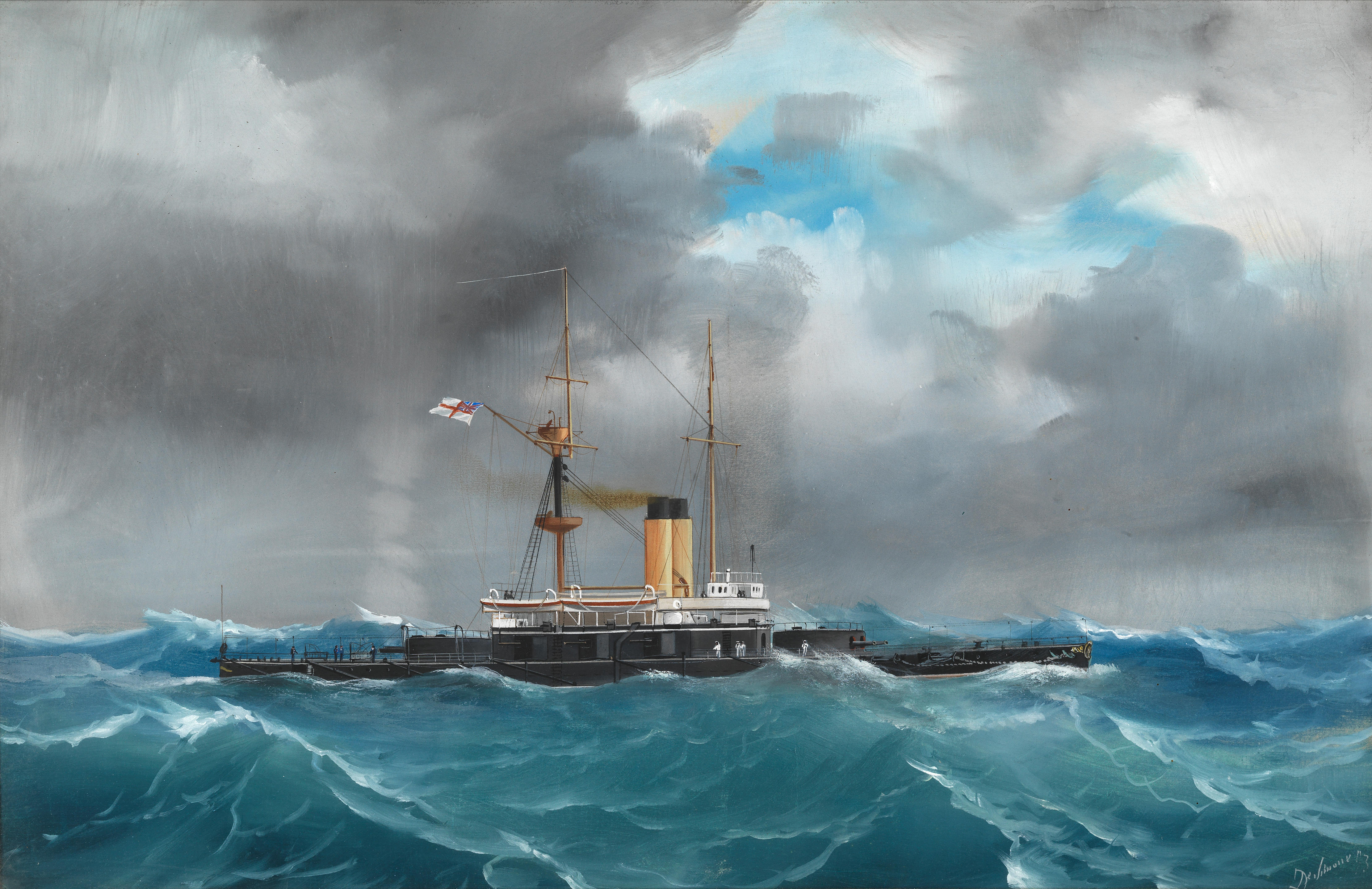 HMS Nile by Antonio de Simone II | Buy Fine Art Prints Online ...